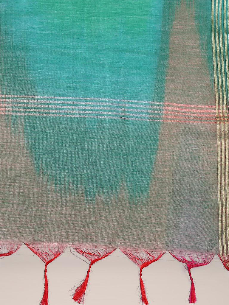 Green Shaded Silk Dupatta Dupatta Bazaar